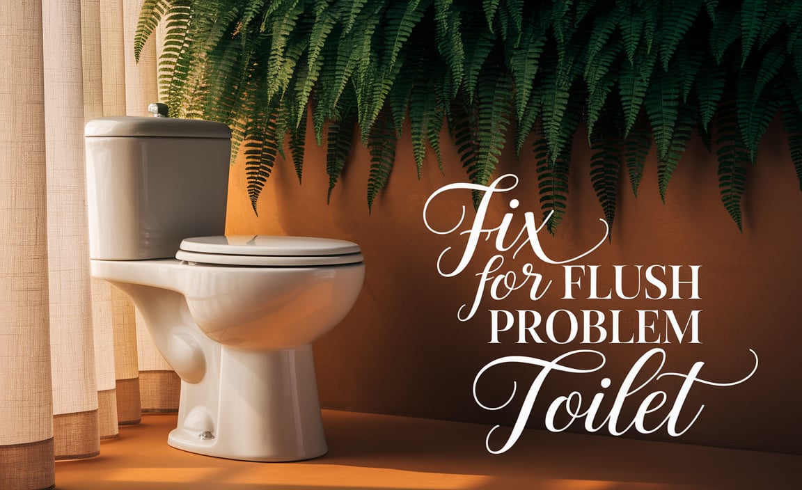 Quick Fix For Flush Problem Toilet: Easy Solutions! - Bathroom Wiki