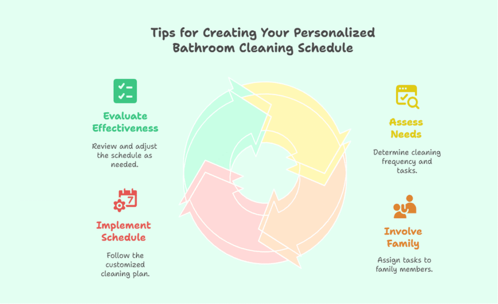 Bathroom Cleaning Schedule For A Fresher Home