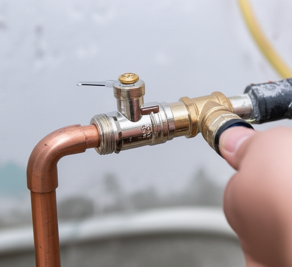 Easy Water Shut-Off Valve Install - Bathroom Wiki