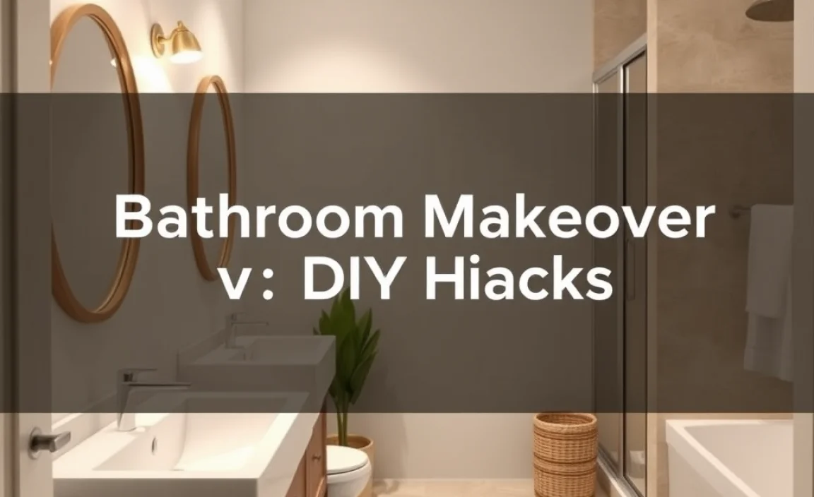 Bathroom Makeover: Style Guide vs. DIY Hacks - Bathroom Wiki