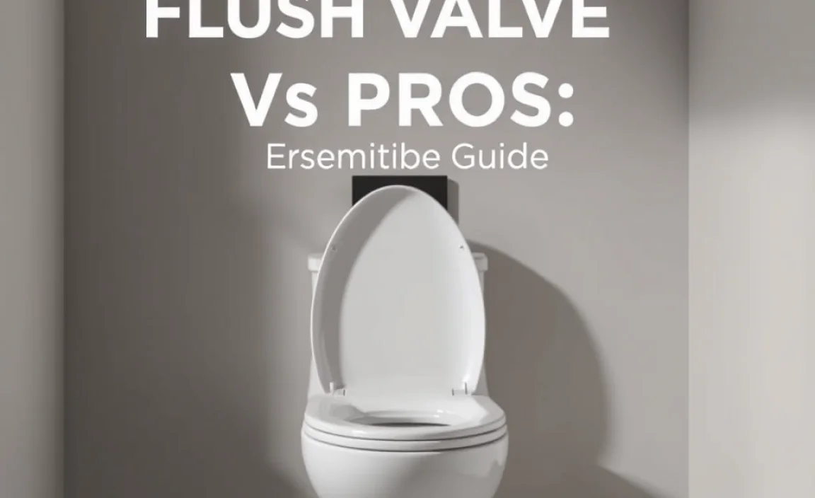 Flush Valve vs Pros: Essential Guide - Bathroom Wiki