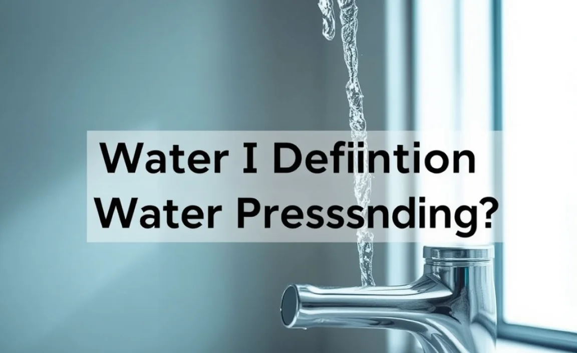Crucial Water Pressure Definition For Effortless Understanding ...